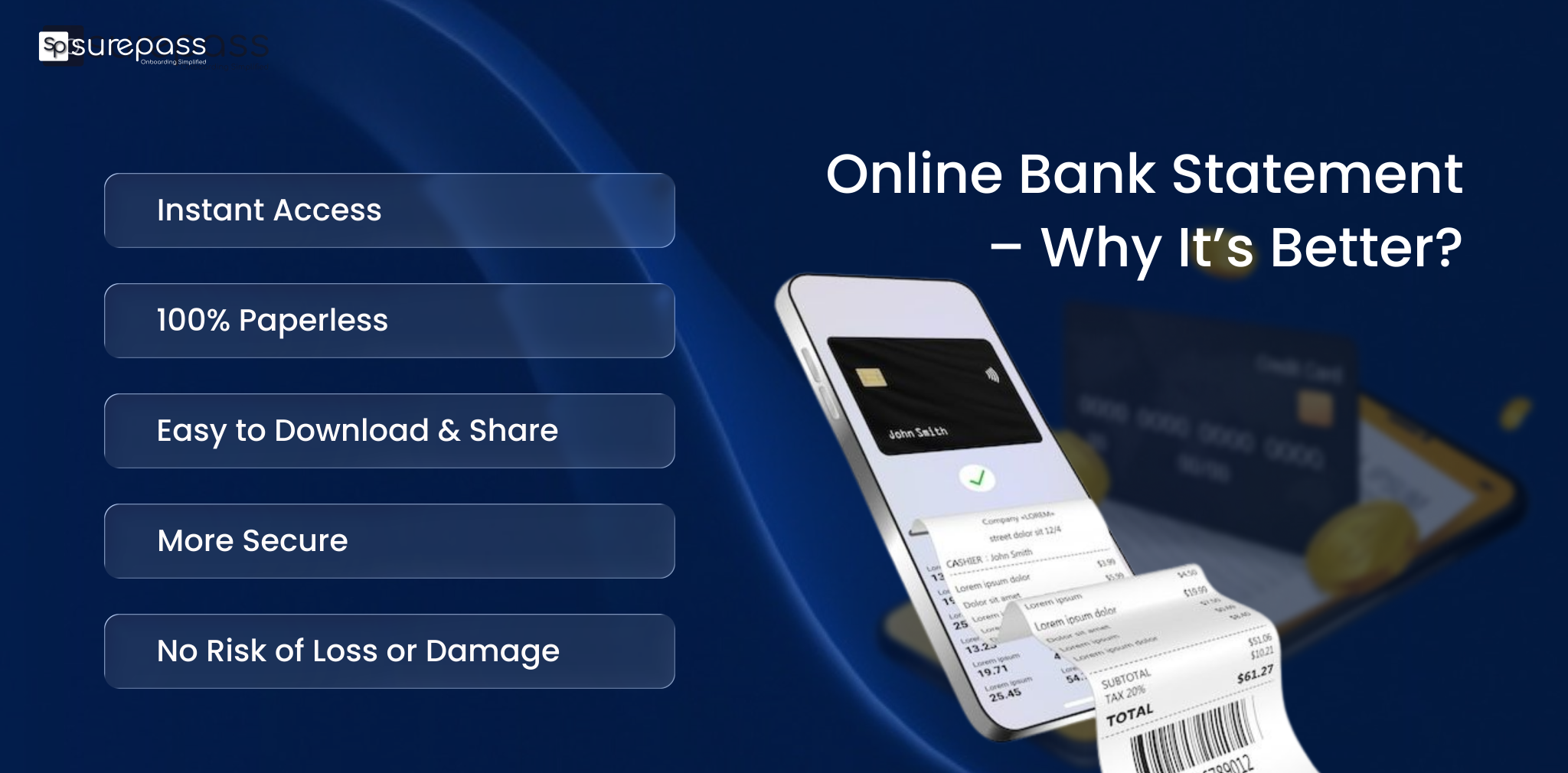 How to Get a Bank Statement Online? - Surepass